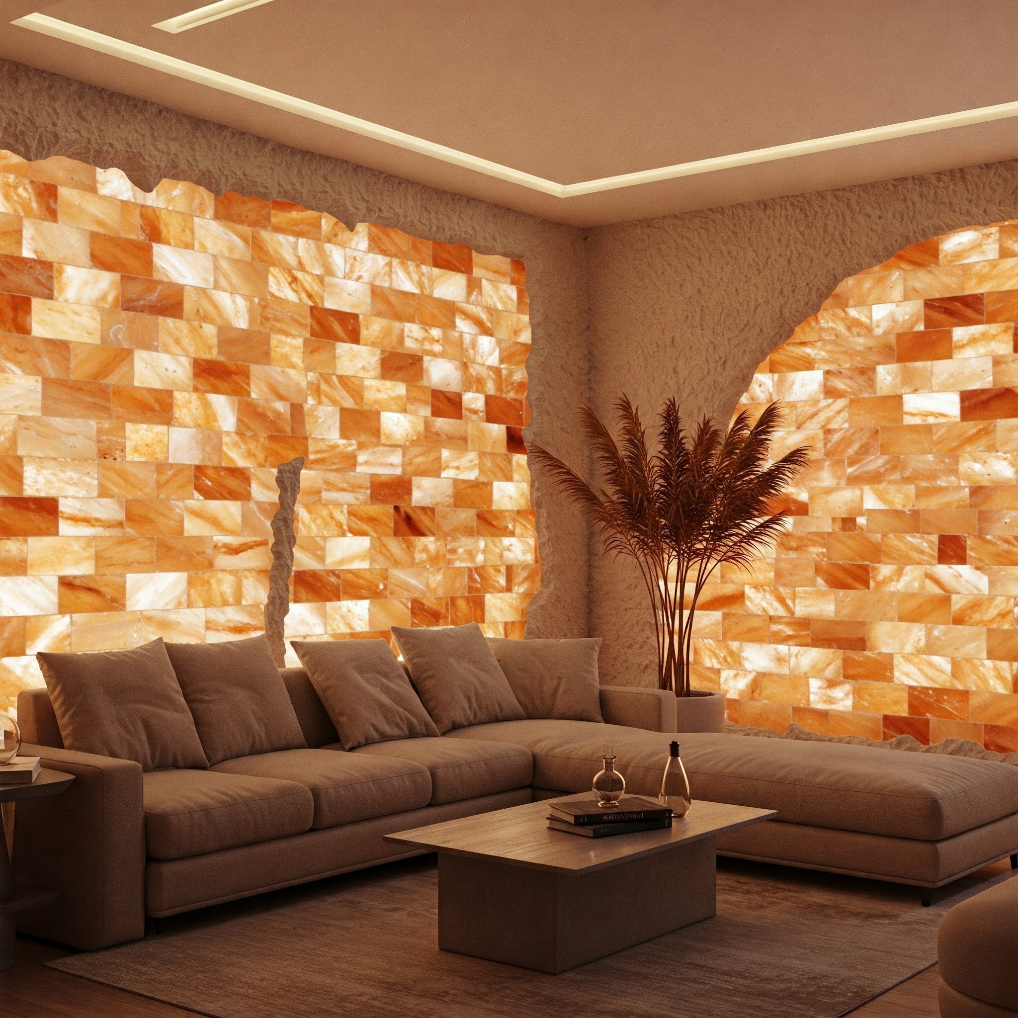 Design Custom Walls with Salt Bricks, Salt Tiles – Build Salt Wall