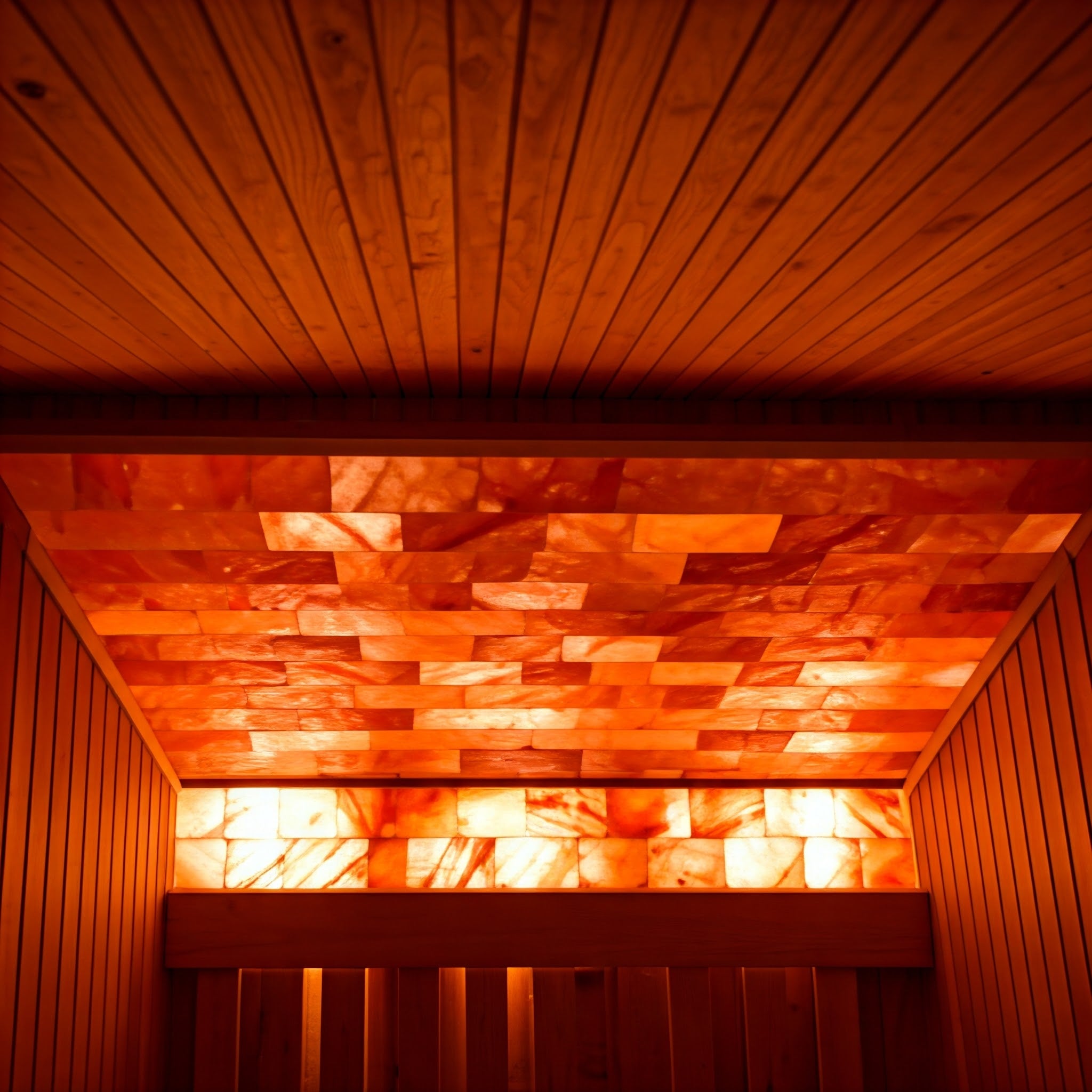 Installing Himalayan Salt Bricks Panels on Your Sauna – Build Salt Wall