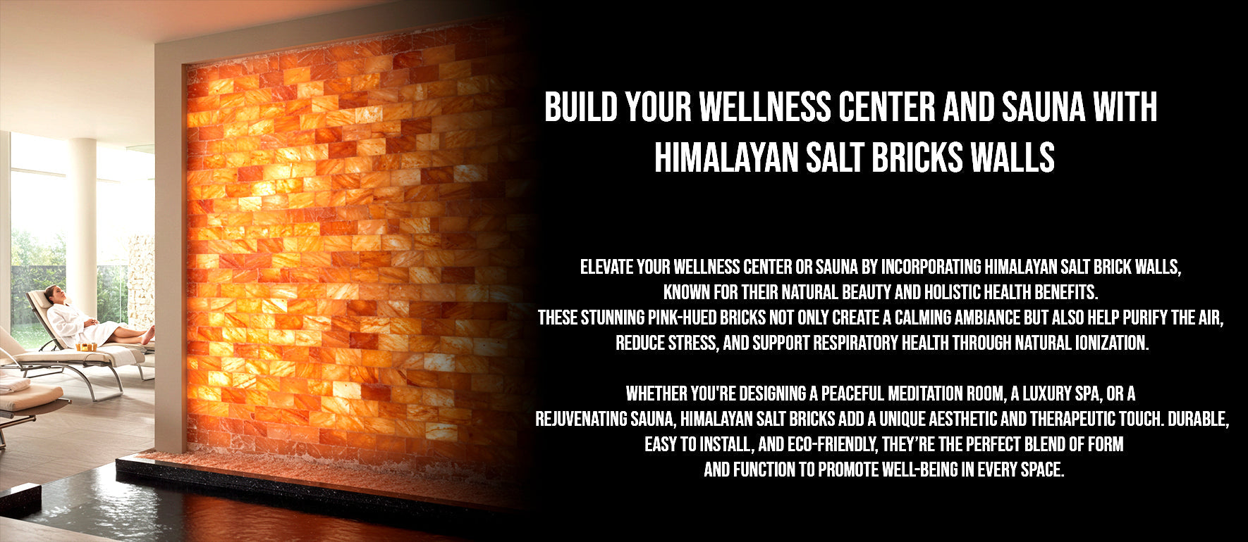 How Pink Salt Bricks Are Transforming Wellness and Design – Build Salt Wall