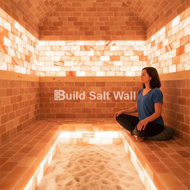 Bulk Himalayan Pink Salt Tiles For Walls - Build Salt Wall